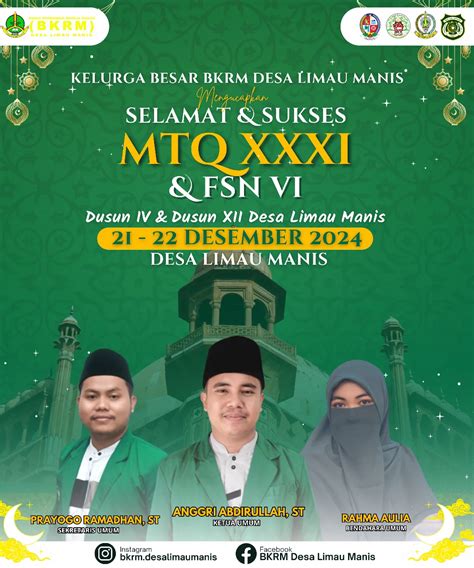 Bkrm Desa Limau Manis Bkrmdesalimaumanis • Instagram Photos And Videos