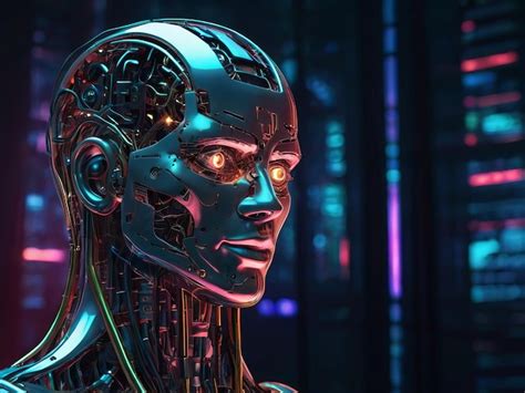 Premium Photo Robotic Brain Microchips Advanced Technology Fusion Of Artificial Intelligence