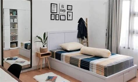 7 Ide Dekorasi Kamar Cowok Simple Tapi Aesthetic Parboaboa