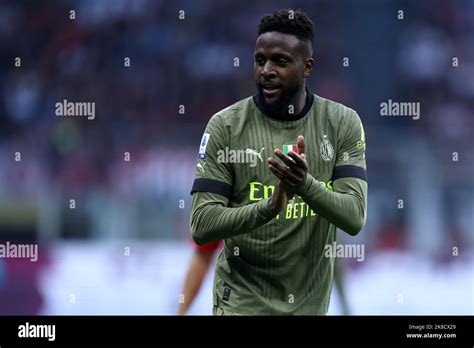 Divock Origi Of Ac Milan Looks On During The Serie A Match Beetween Ac
