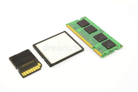 Computer Memory Modules Chip Electronic Stock Photo Image Of Board Computer