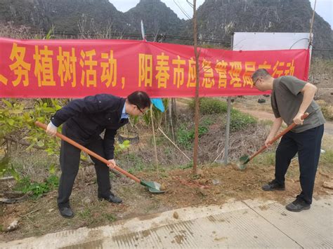 市应急管理局：助力绿美阳春生态建设 阳春市人民政府门户网站