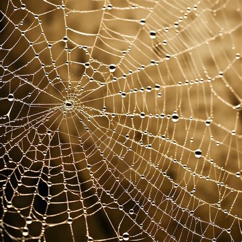 Premium Ai Image Cobweb Texture