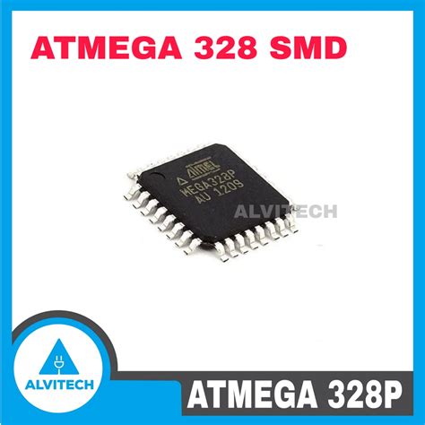 jual ic atmega328 smd tqfp32 chip microcontroller shopee indonesia