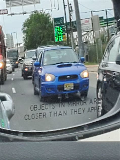 Saw A Nice Blob Eye On My Way Home From Work Yesterday R WRX