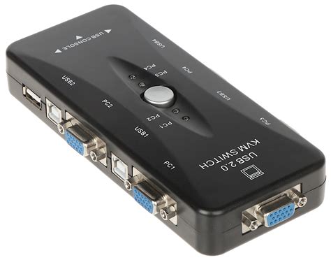 Switch Vga Usb Vga Usb Sw 4 1 Vga Switches And Splitters Delta