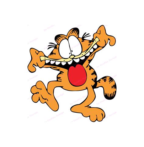 Garfield Svg 4 Svg Dxf Cricut Silhouette Cut File Instant Etsy