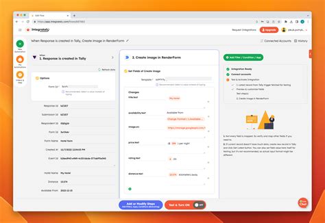 Image Generation With Integrately Renderform