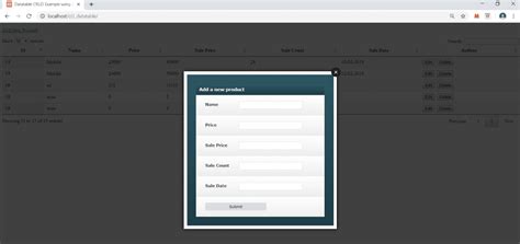 Datatable Crud Example Using Codeigniter Mysql And Ajax Roy Tutorials