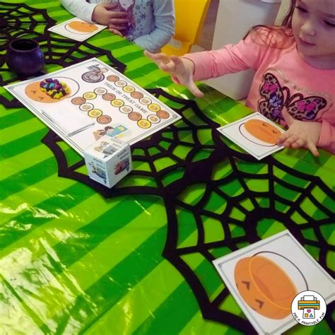 Trick Or Treat Halloween Game Pre K Printable Fun