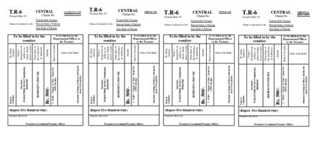 Css Challan Form For Representation Pdf Hm Treasury Money