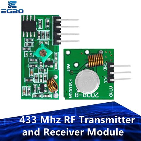 Mhz Rf Transmitter And Receiver Module Link Kit For Arm Mcu Wl Diy