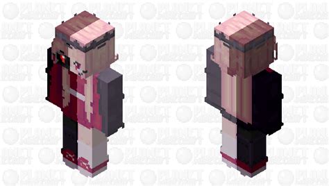 Half Corrupted Minecraft Skin