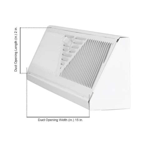 Baseboard Registers And Grilles The Home Depot