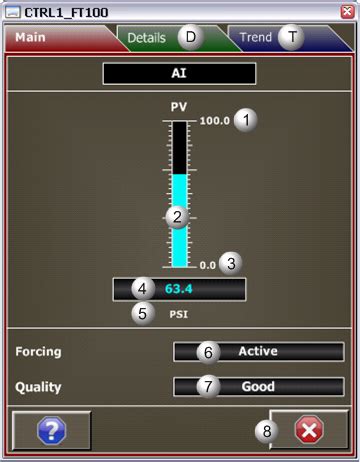 Ai Faceplate Main Frame Cimplicity Documentation Ge Digital
