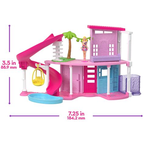 Barbie Mini Barbieland Dreamhouse With 15 Dolls Playset Jdb86 Best Buy