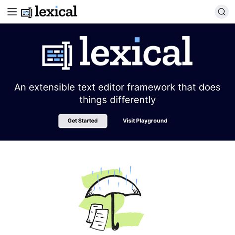 Lexical Meta 开源的 Web 文本编辑器
