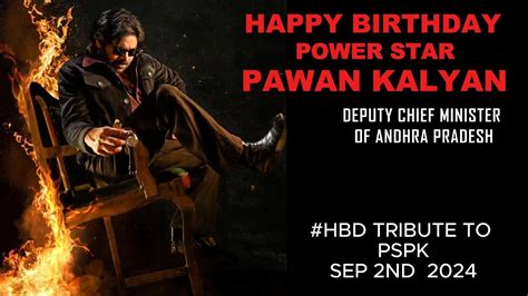 Happy Birthday Pawan Kalyan 😍 ️🙏 Hbd Tribute To Pspk 2024 Og