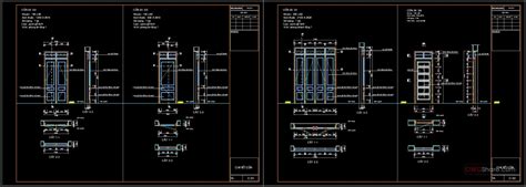 361 Free Cad Blocks Detail Doors Windows DWG Download