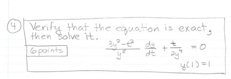 Solved 3 Solve The Linear Initial Value Problem X1 Dy T