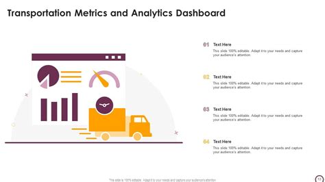Transportation Dashboard Powerpoint Ppt Template Bundles Presentation