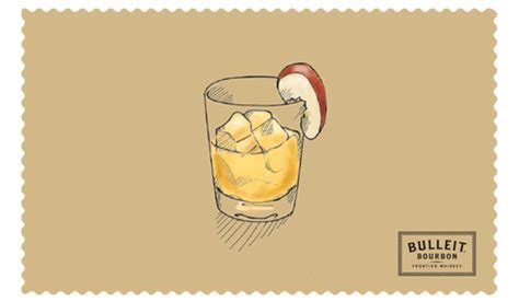 Bulleit Bourbon Menu On Behance