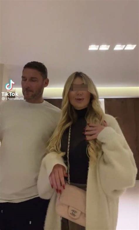 Chanel e Francesco Totti insieme su TikTok il debutto social di papà e