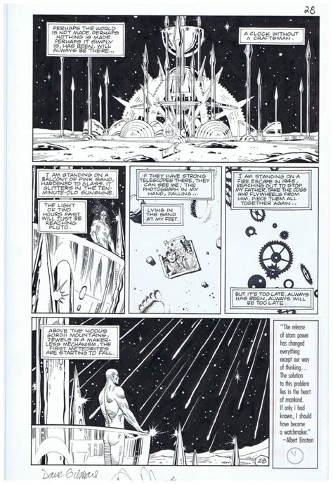 Gibbons Watchmen 4 End Page In Mark Levys 4 British Writers