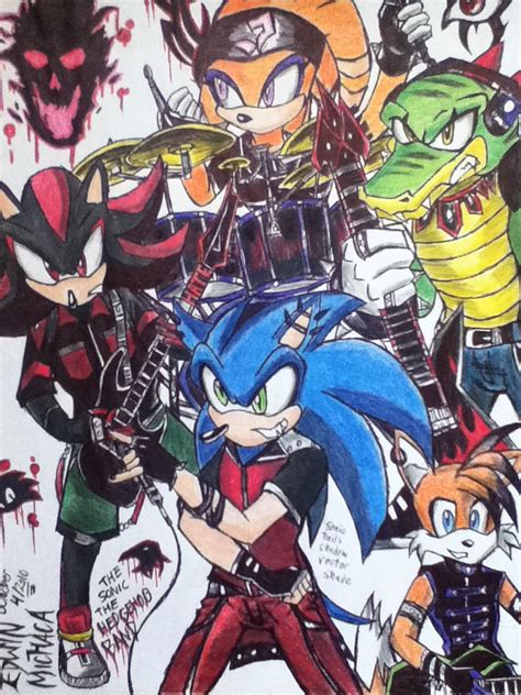 The Sonic The Hedgehog Band By Emichaca On Deviantart