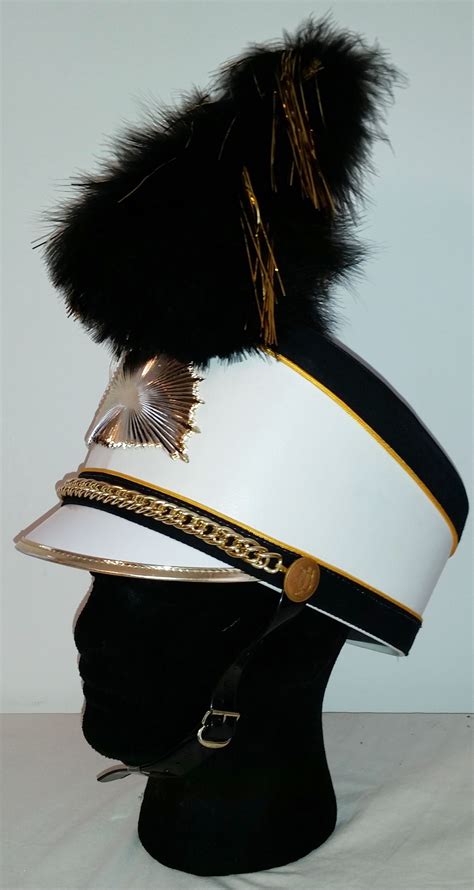 Marching Band Hat With Plume Clipart