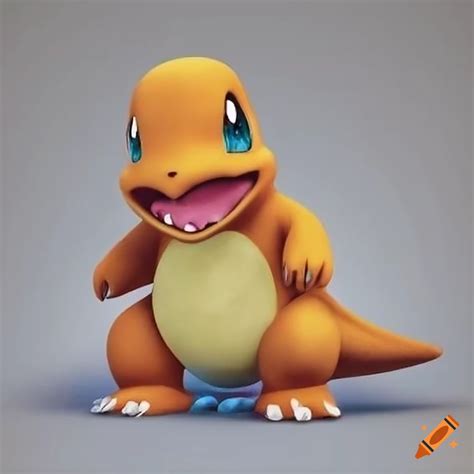 Charmander In 2d Format On Craiyon
