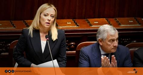 بوابة أفريقيا الإخباريةمجلس النواب الإيطالي يمنح الثقة لحكومة ميلوني
