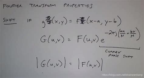 数字图像处理笔记——二维离散傅里叶变换（2d Discrete Fourier Transform）离散二维傅里叶变换 Csdn博客