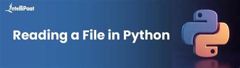 How To Read A File In Python Intellipaat