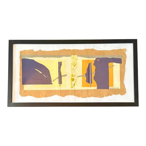 Barbara Beck 1979 Paper Collage Chairish