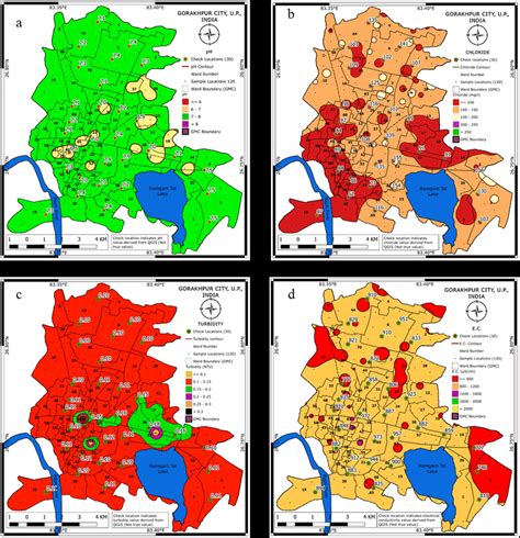 A Spatial Distribution Map For Ph B Spatial Distribution Map For