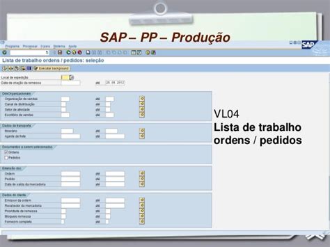 Telas Sap Modulo Pp