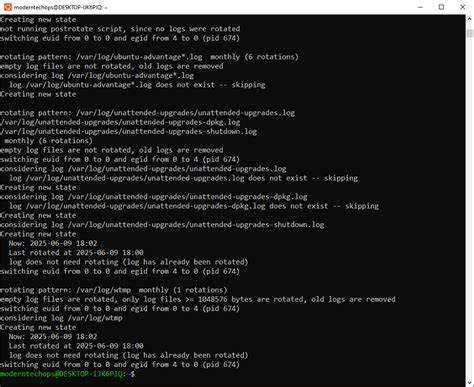 Automate Daily Log Rotation Logrotate And Cron Moderntechops