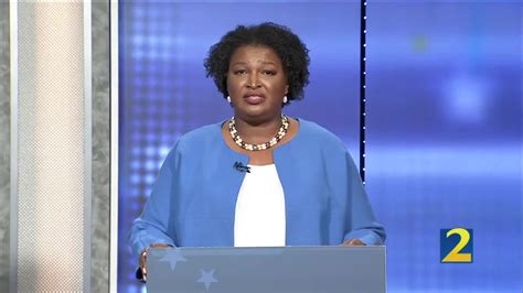 Stacy Abrams Gets Caught Lying Again I Did Not Say And Nor Do I Believe In Defunding The Police