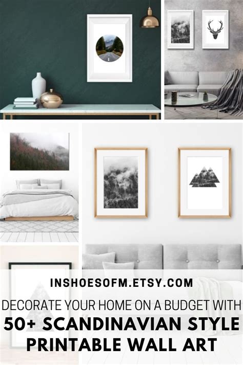 Scandinavian Style Wall Art Prints
