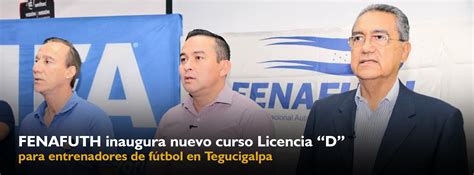 FENAFUTH inaugura nuevo curso Licencia D para entrenadores de fútbol