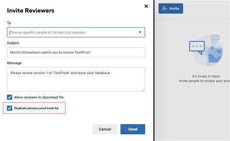 proofing check box to included same people from version 1 — smartsheet