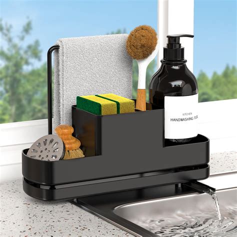 Funkylee Sponge Holder For Kitchen Sink Sink Caddy With