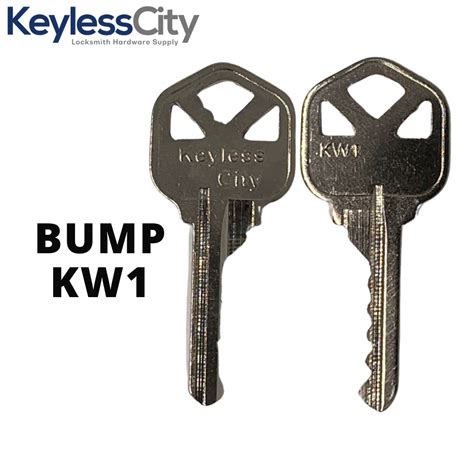 Bump Key For Kwikset Kw1 Keyless City