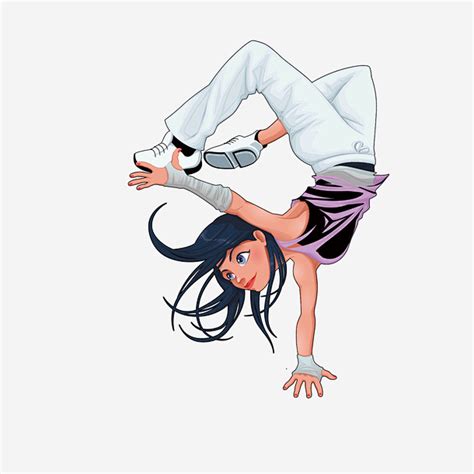 灰色街舞卡通女孩新图网 灰色 灰色女孩 街舞 街舞女孩 卡通 运动 卡通女孩