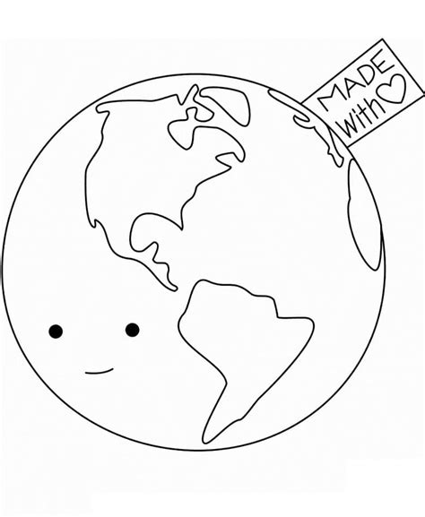 Desenhos De Planeta Terra 3 Para Colorir E Imprimir ColorirOnline