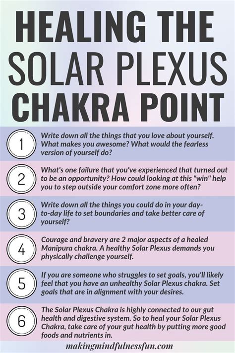 12 Ways To Practice Solar Plexus Chakra Healing Artofit