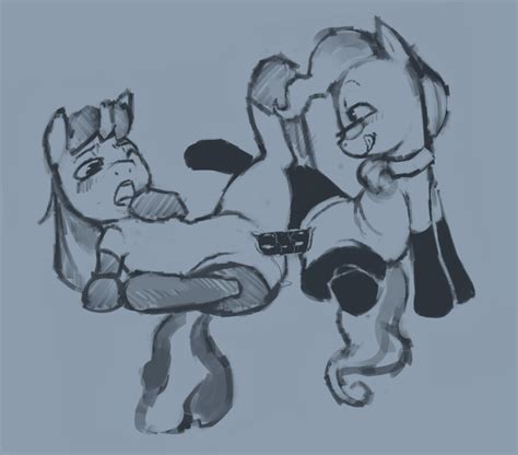 Rule 34 Blush Cheerilee Cheerilee Mlp Crookedtrees Dildo Double
