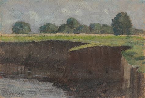 Rieka Nitra Pri Nových Zámkoch Artvee