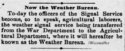 A Brief History Of Weather Forecasting Iweathernet